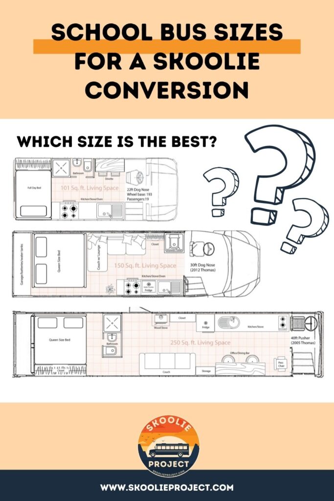 School Bus Sizes For A Skoolie Conversion Skoolie Project 2022 